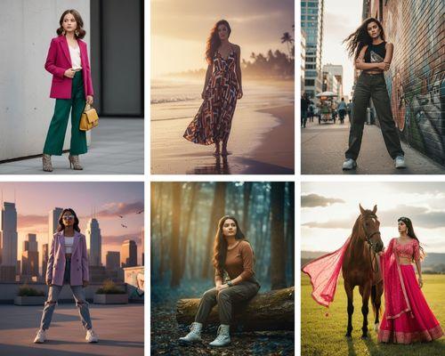 Top 10 Gemini Prompts for Beautiful Girl Fashion Shoots